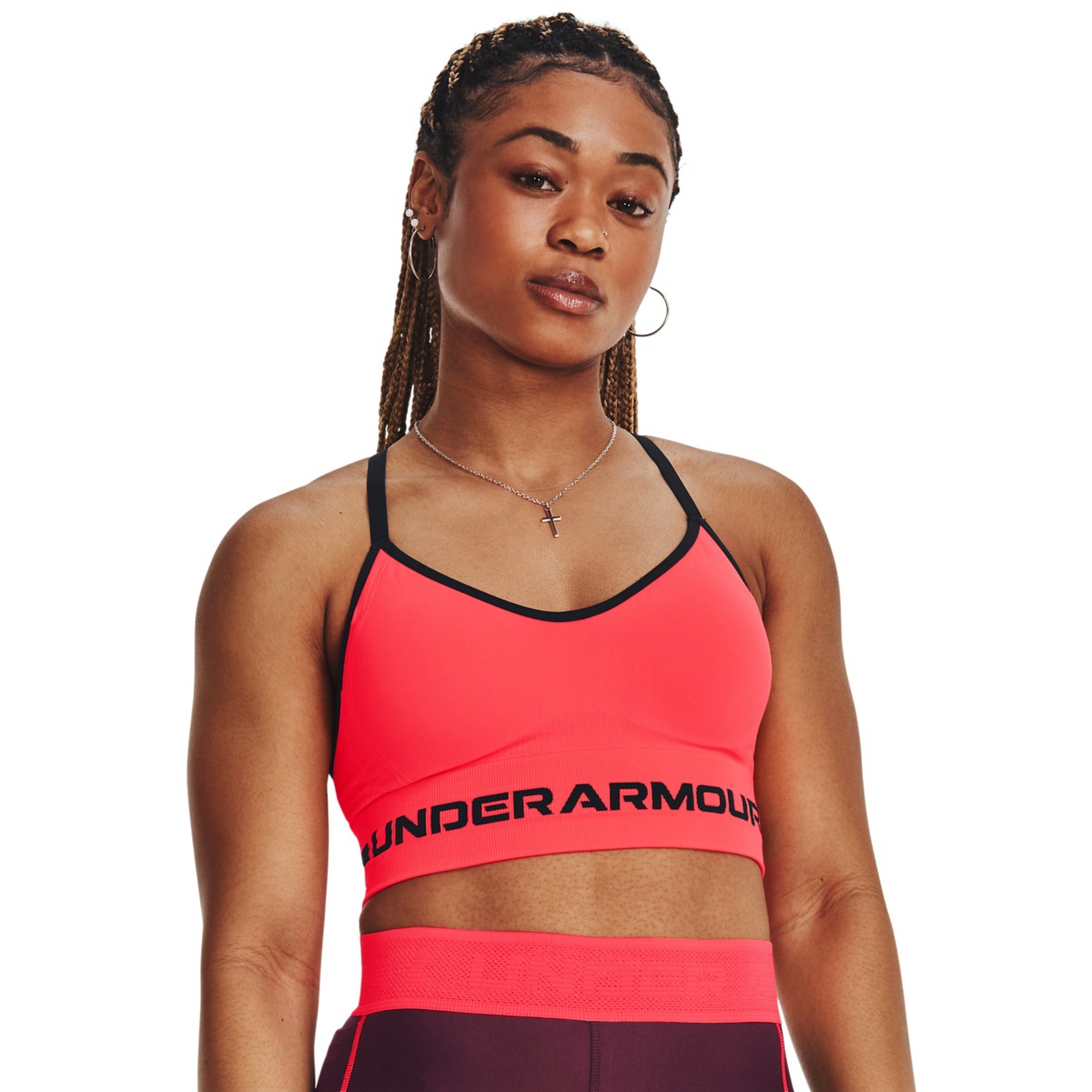 Under Armour Women's UA Seamless Low Long Sports Bra | Kvantum Sport ...