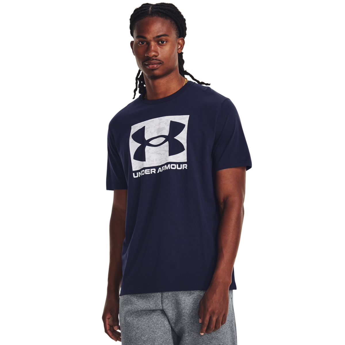 Under Armour Men's UA ABC Camo Boxed Logo Short Sleeve | Kvantum Sport ...