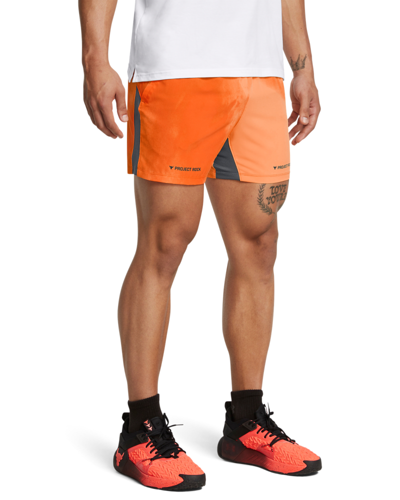 Under Armour Men's Project Rock Ultimate 5" Training Printed Shorts ...