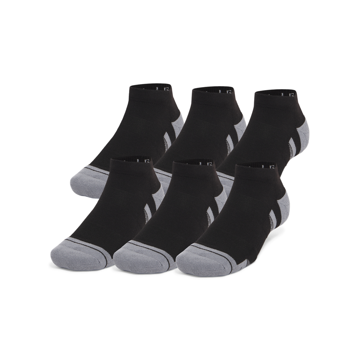 Under Armour Unisex UA Performance Tech 6-Pack No Show Socks | Kvantum ...
